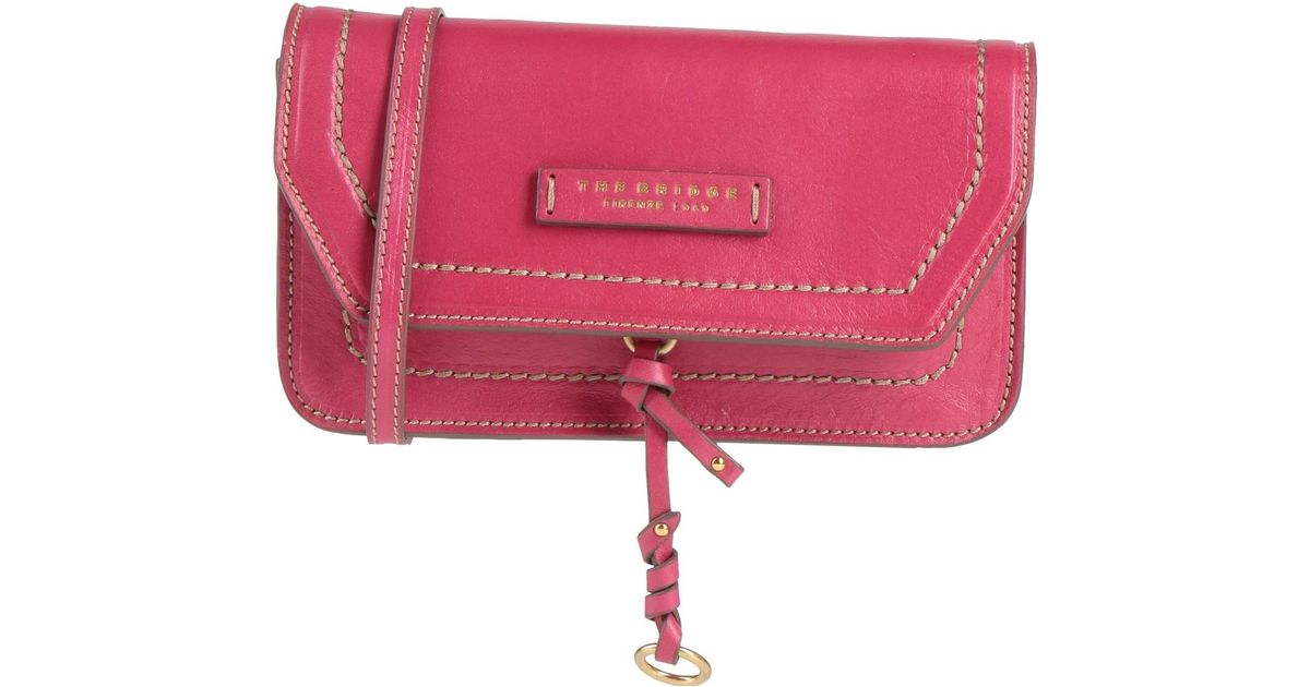 The Bridge Cross-Body Bag in Red | Lyst UK