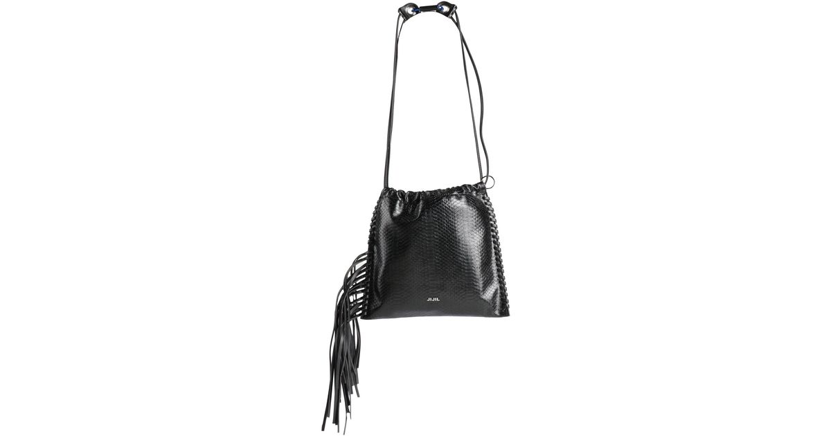 Jijil Handbag Textile Fibers in Black | Lyst