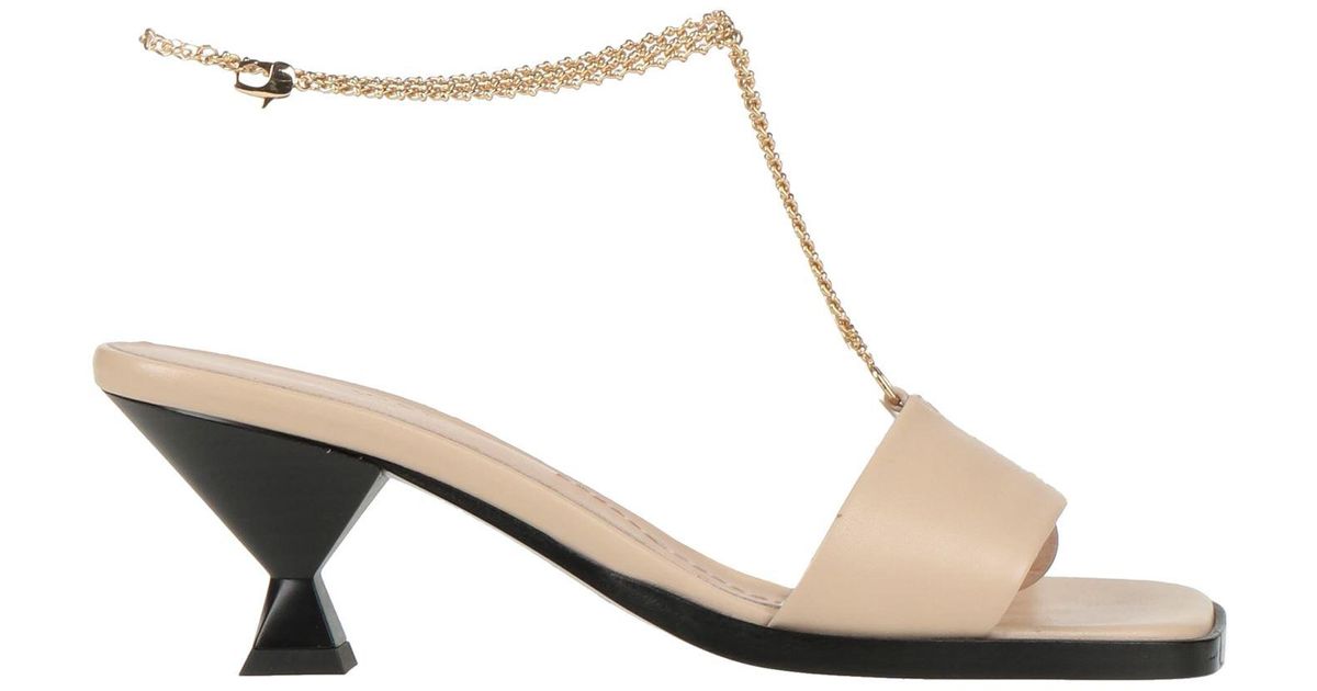 MARIA LUCA Sandals in Natural | Lyst