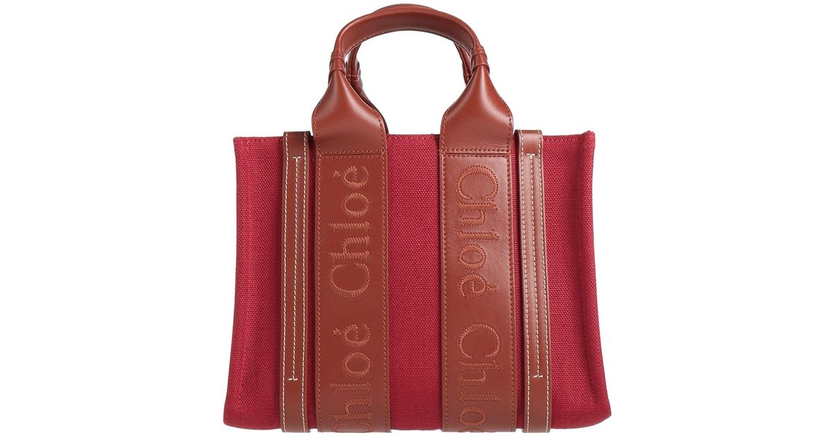 Chloé Handbags in Red | Lyst