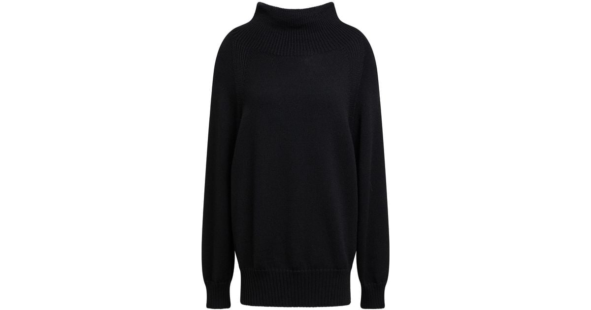 Alpha Studio Turtleneck Merino Wool in Blue | Lyst