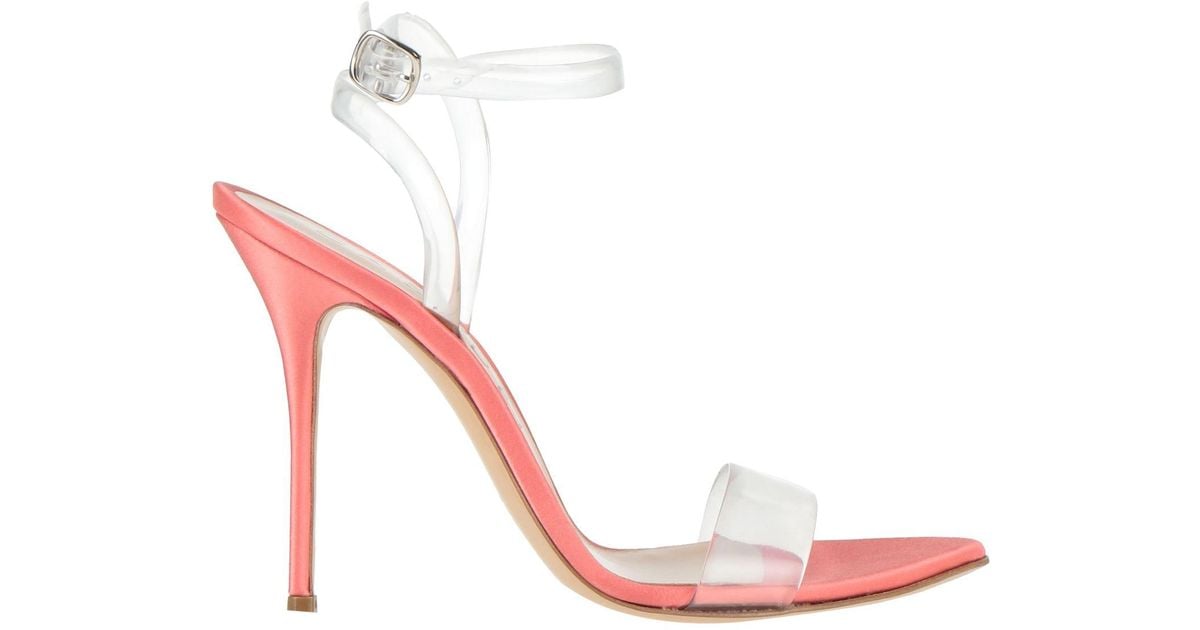 Casadei Sandals Pvc in Pink | Lyst