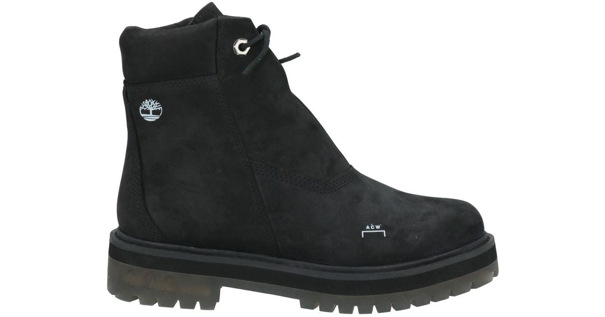 TIMBERLAND x A-COLD-WALL* Ankle Boots in Black | Lyst