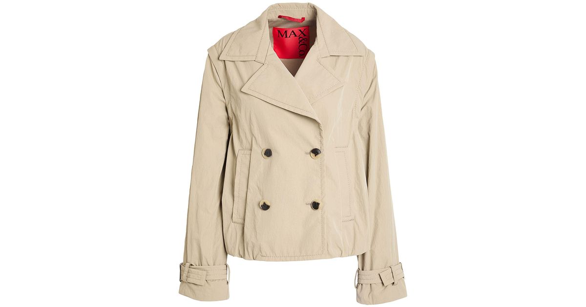 MAX&Co. Jacket in Natural | Lyst UK