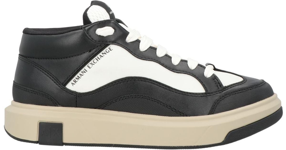 ARMANI EXCHANGE Sneakers in Black for Men | Lyst UK
