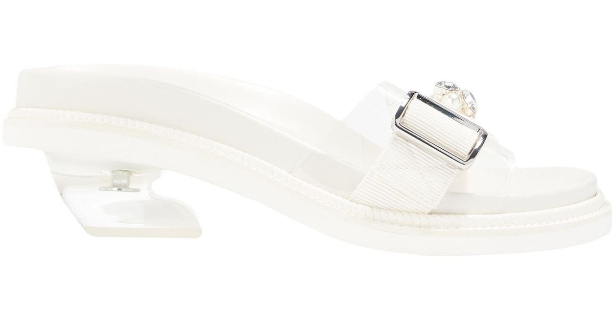 Simone Rocha Sandals Pvc in White | Lyst