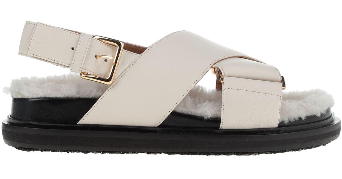 Marni Sandals White
