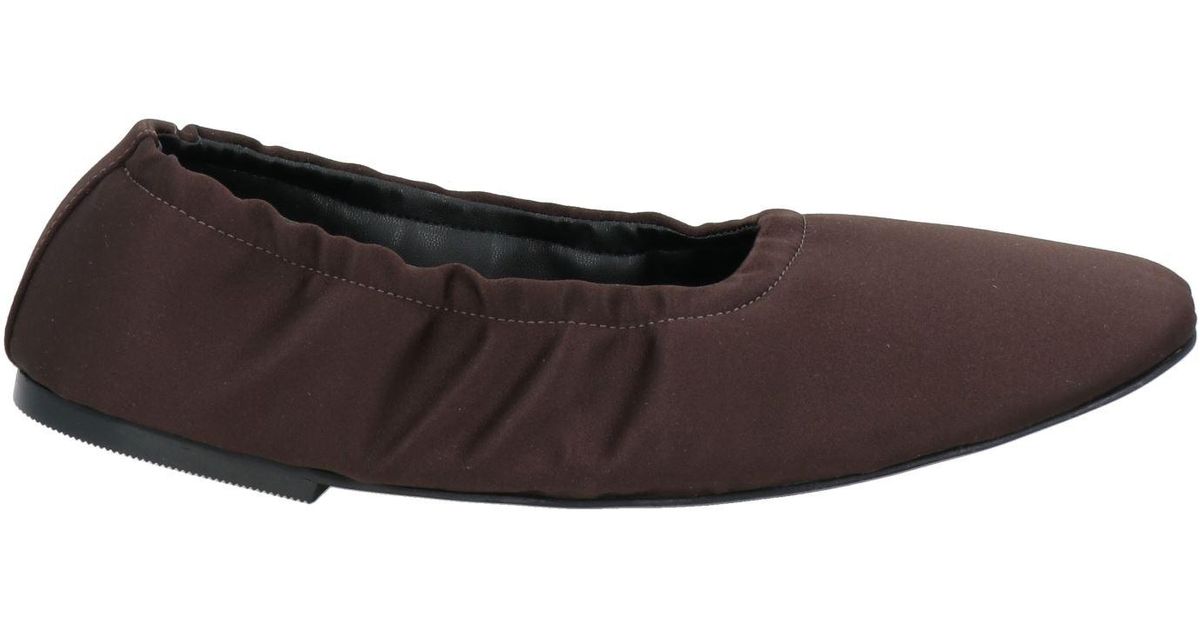 Aera Ballet Flats Textile Fibers in Brown | Lyst