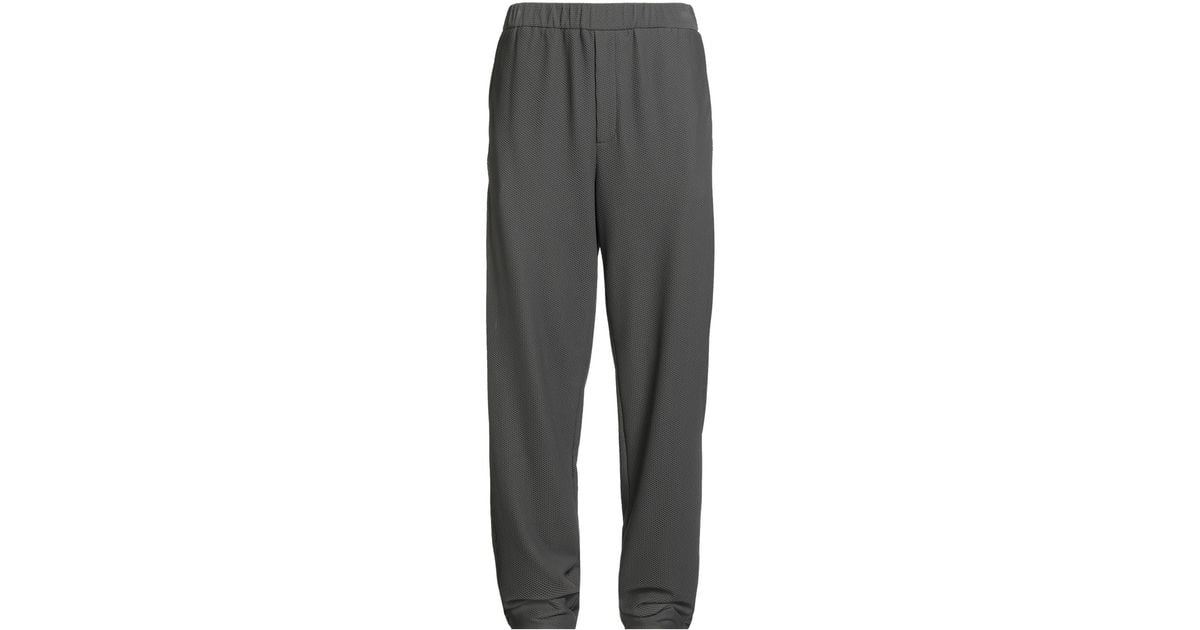 Giorgio Armani Pants Polyamide, Elastane in Grey for Men | Lyst UK