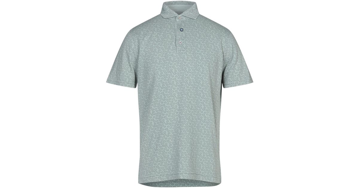 Heritage Cotton Polo Shirt in Light Green (Green) for Men - Lyst