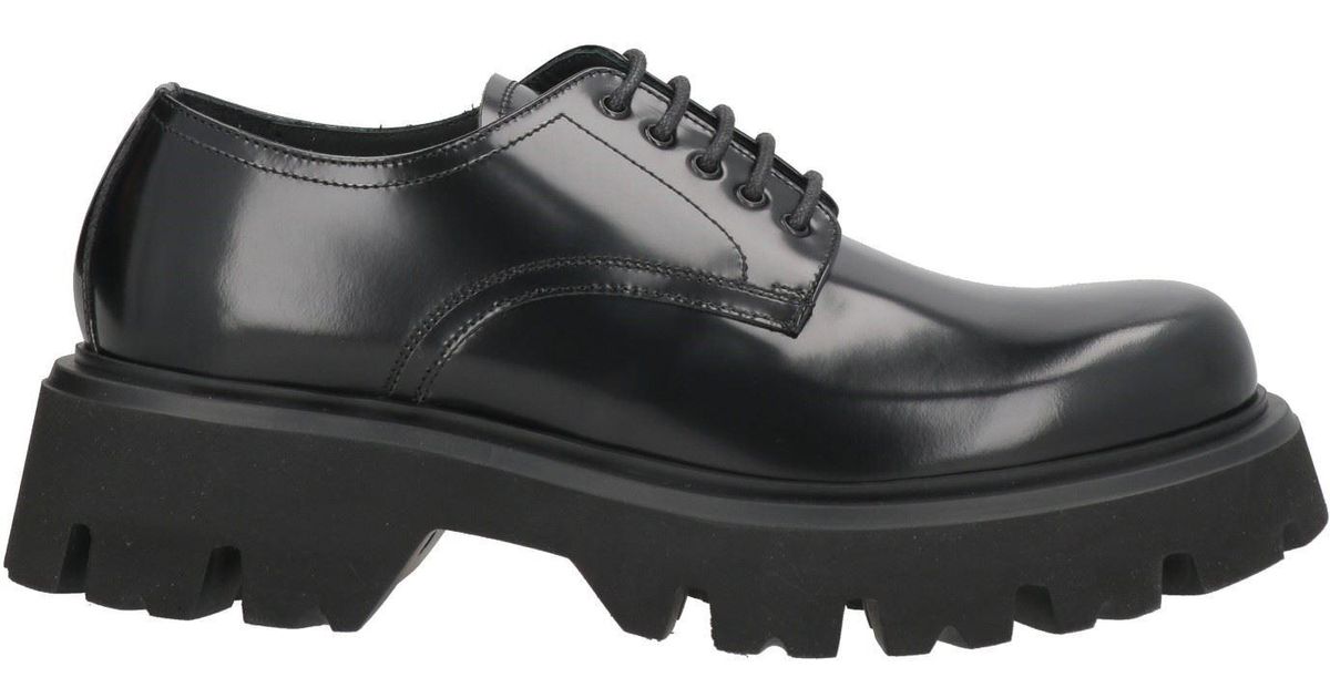 MICH SIMON Lace-Up Shoes Leather in Black for Men | Lyst UK