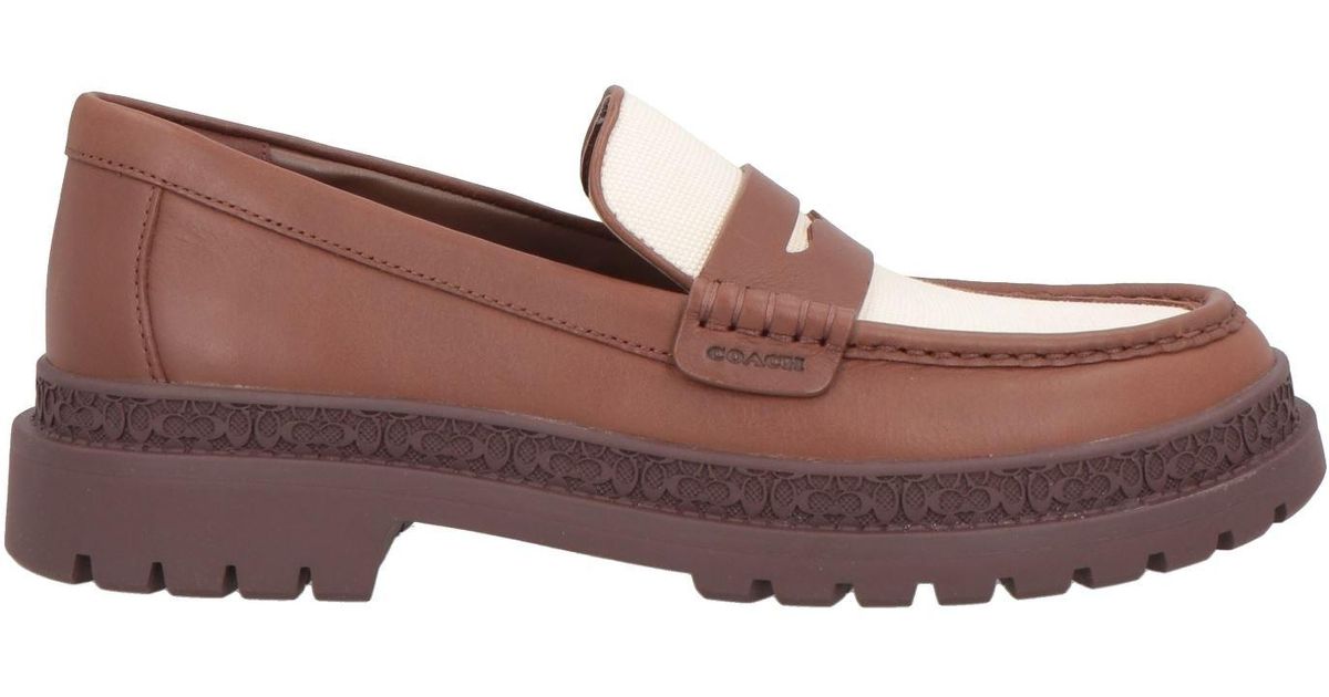 COACH Loafer in Brown for Men | Lyst