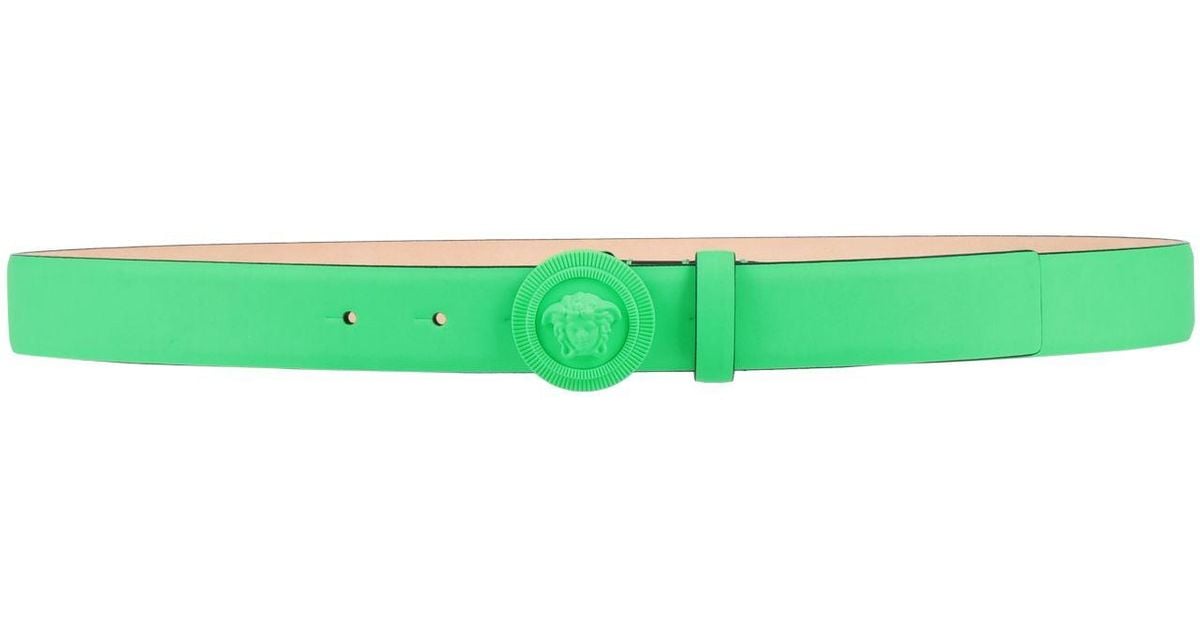 Versace Belt in Green | Lyst