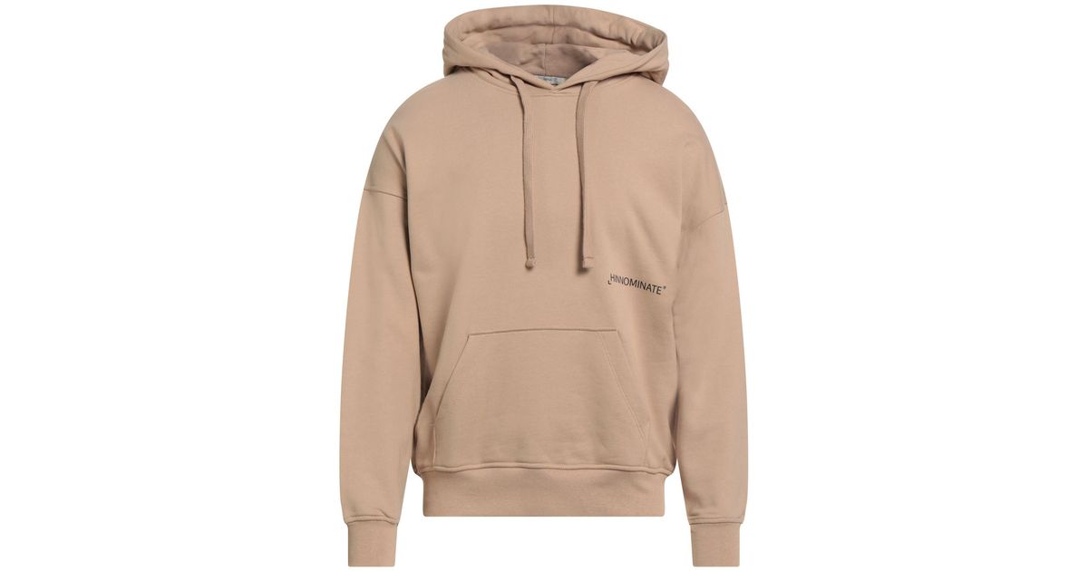 hinnominate Camel Sweatshirt Cotton in Natural for Men | Lyst UK