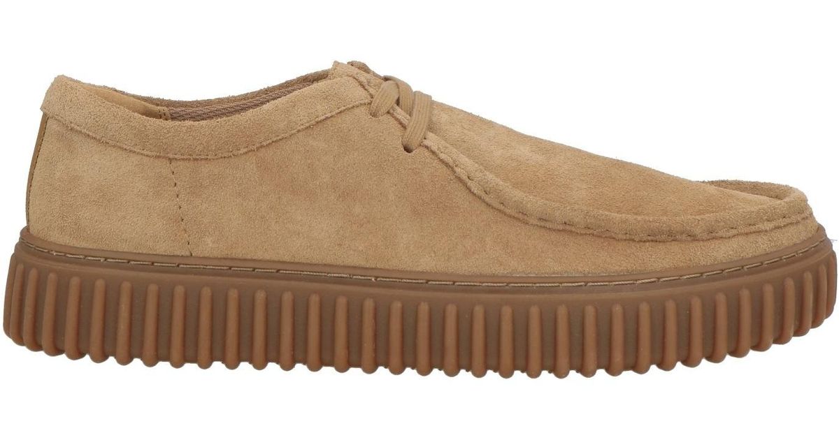 Clarks Signature Lace-Up Shoes Leather in Brown for Men | Lyst