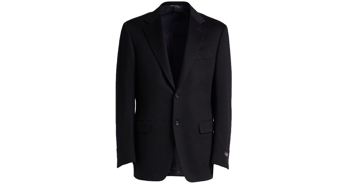Canali Blazer in Black for Men | Lyst UK