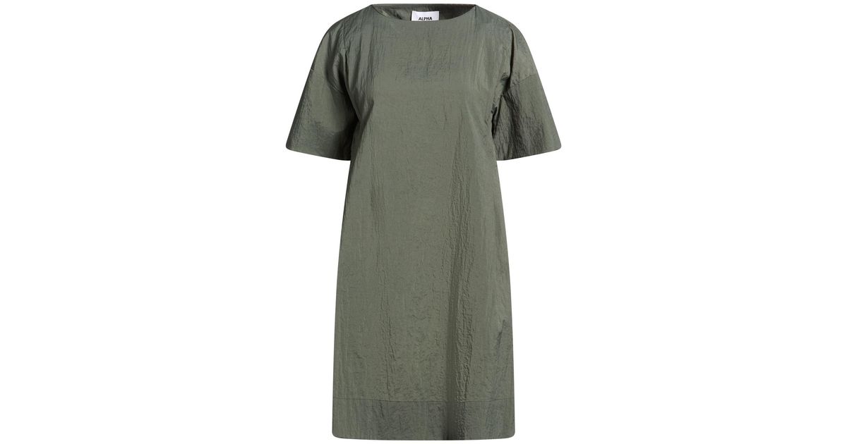 Alpha Studio Mini Dresses in Green | Lyst UK