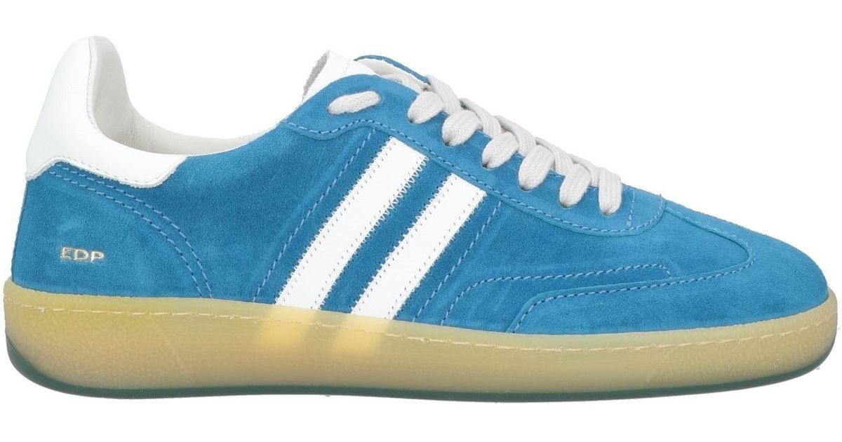 ED PARRISH Azure Sneakers Leather in Blue for Men | Lyst