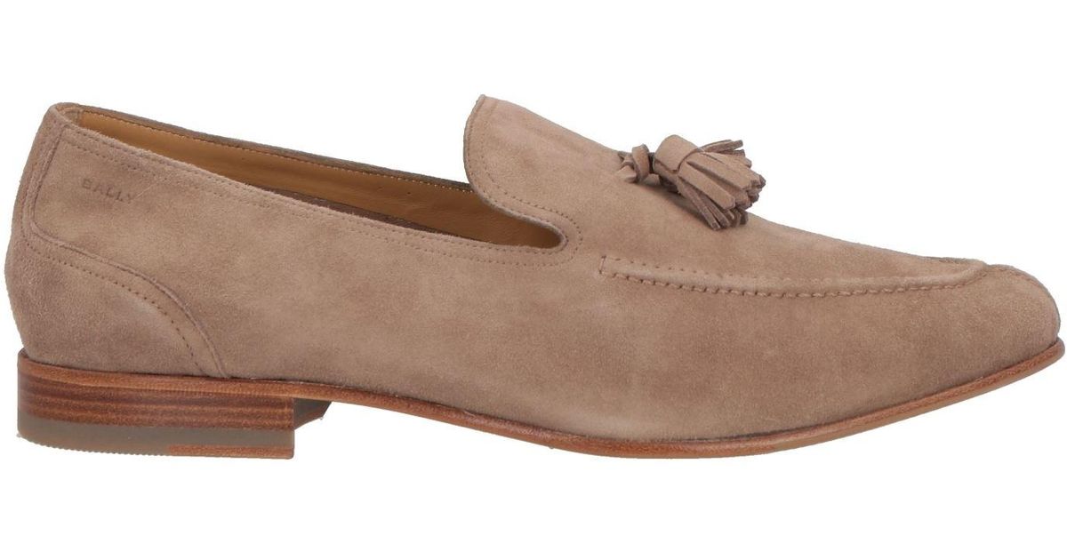 Bally Light Loafers Leather in Brown for Men | Lyst