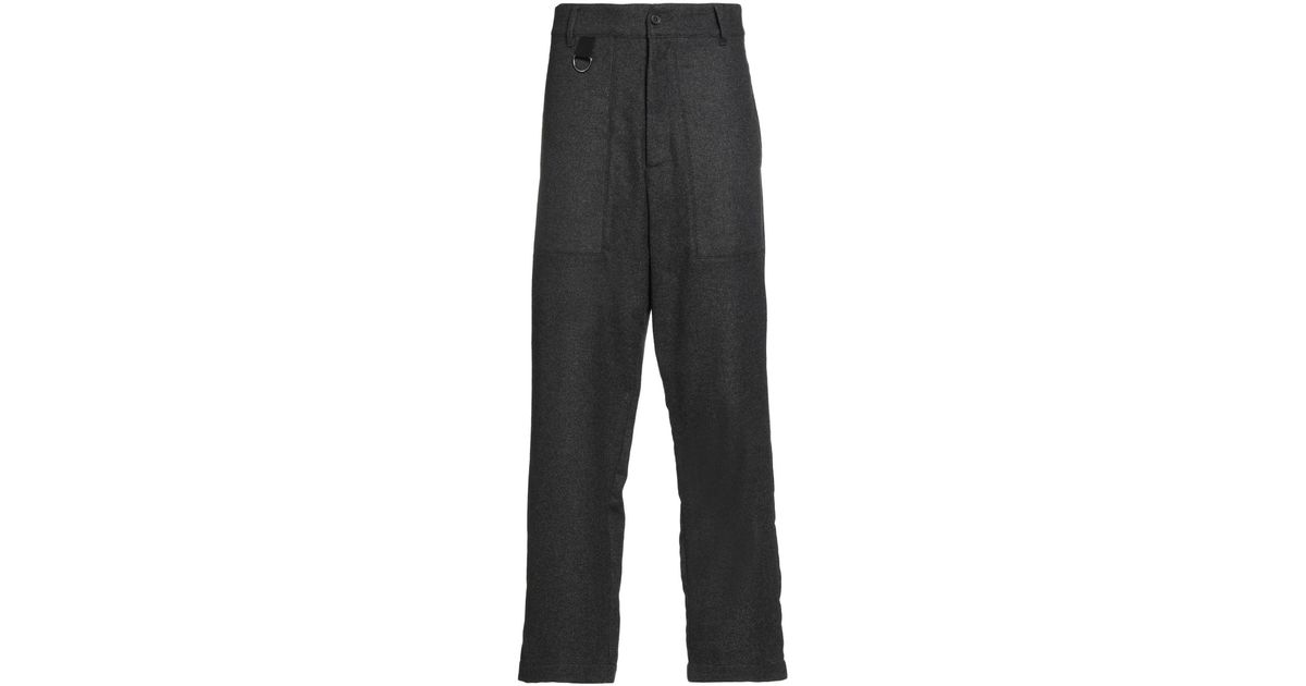 Iceberg Pants Cotton, Wool, Polyester, Polyamide, Elastane in Grey for ...