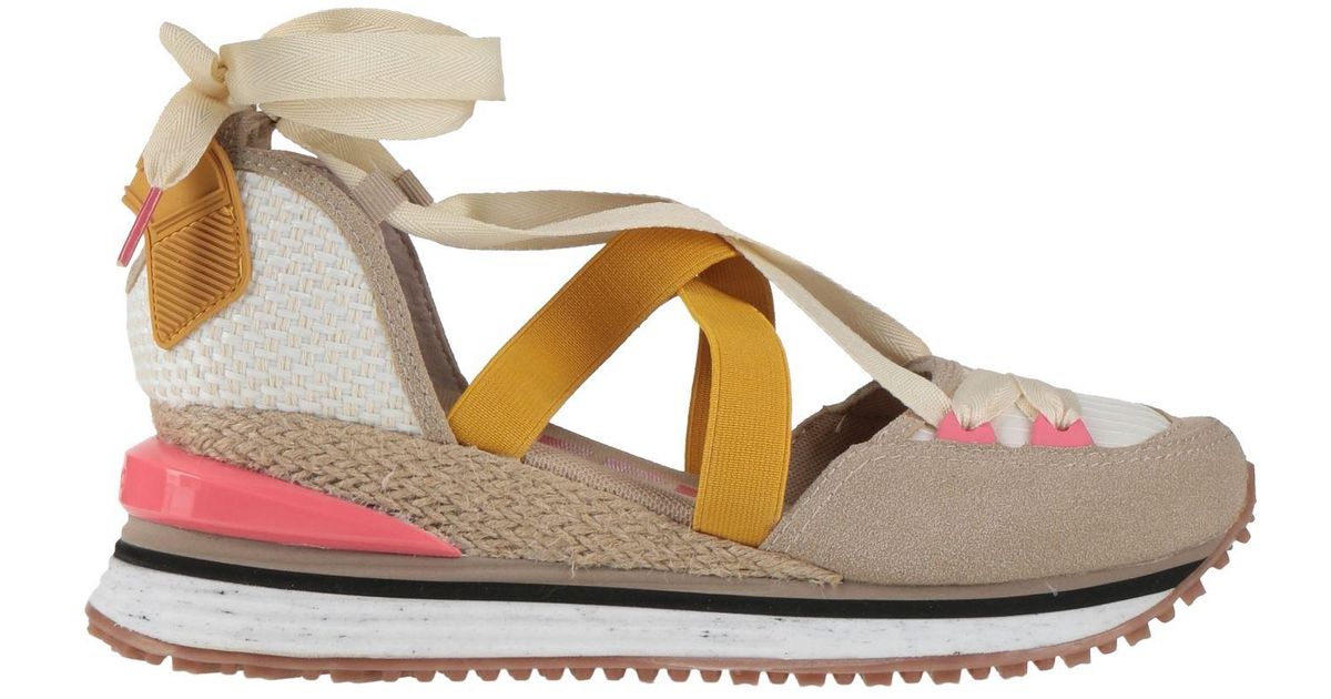 Gioseppo Sneakers Leather, Textile Fibers in Gray | Lyst