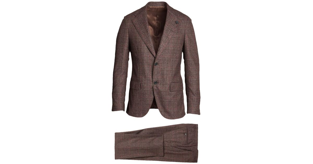 Lardini Suits in Brown for Men | Lyst UK