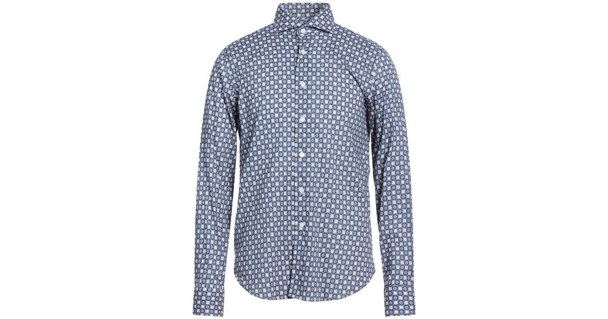 Fedeli Shirts in Blue for Men | Lyst UK