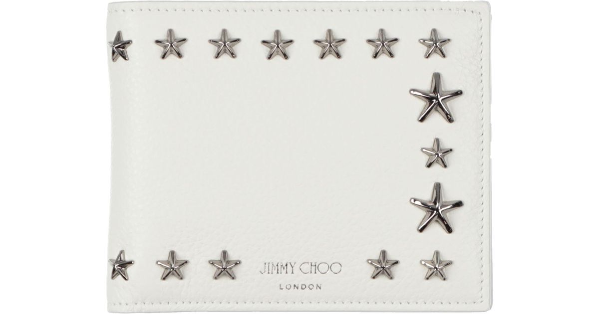Jimmy Choo Wallet in White for Men | Lyst UK