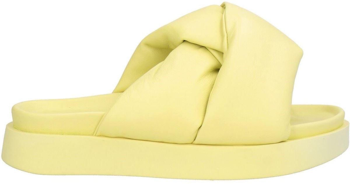 Inuikii Sandals in Yellow | Lyst