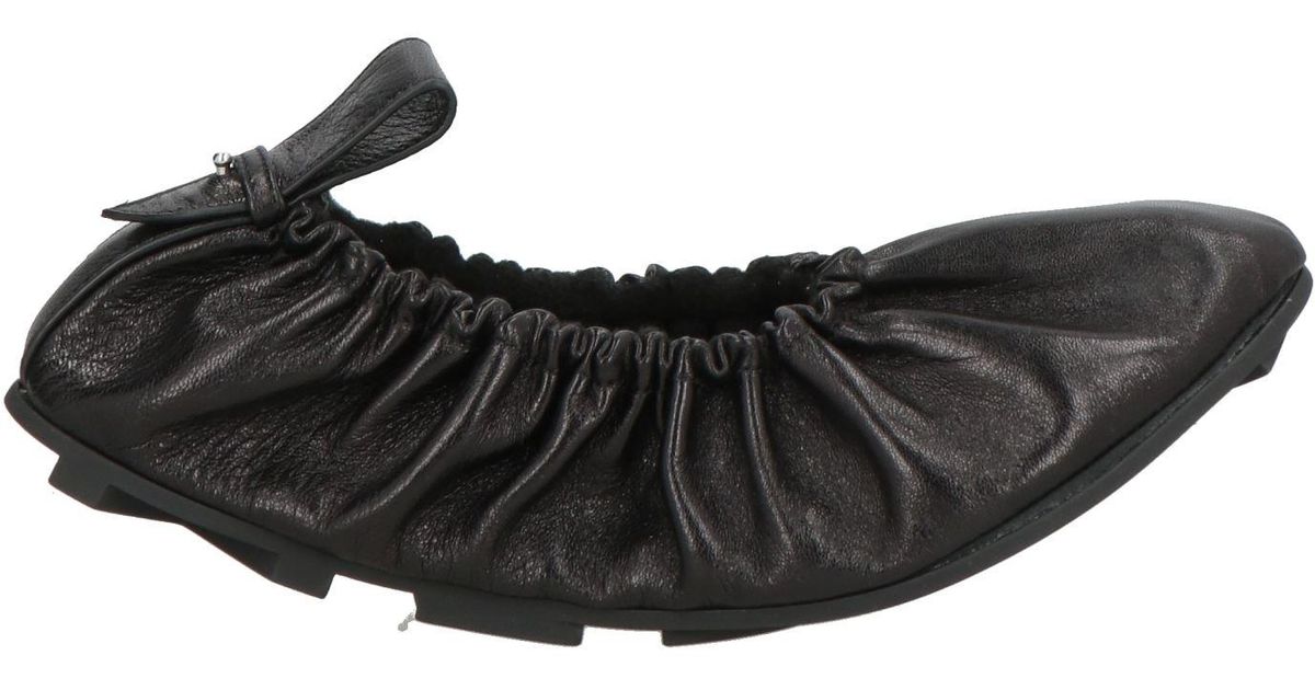 MEDEA Ballet Flats in Black | Lyst
