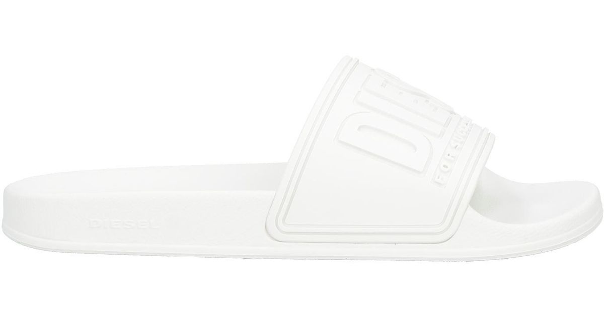 DIESEL Sandals in White for Men | Lyst Australia