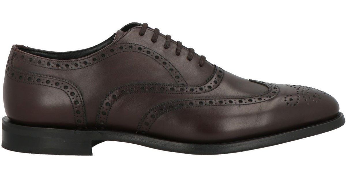 Church's Chicago Dark Lace-Up Shoes Leather in Brown for Men | Lyst
