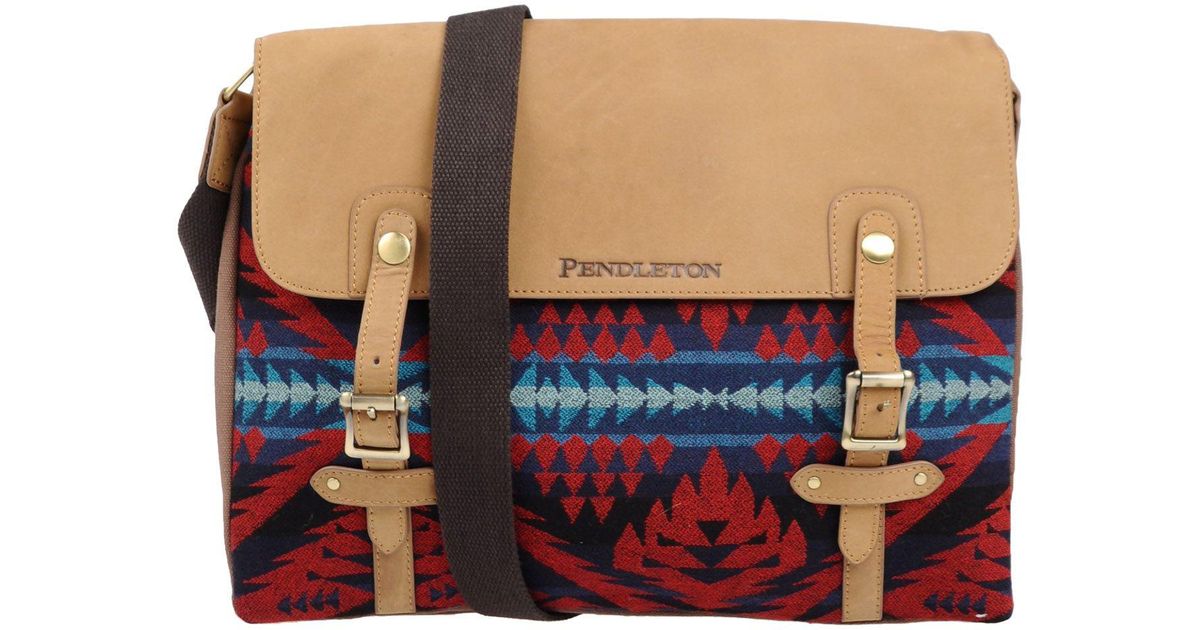 Pendleton Leather Shoulder Bag - Lyst