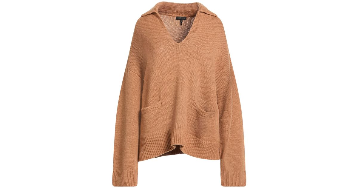 Rag & Bone Sweaters in Brown | Lyst UK