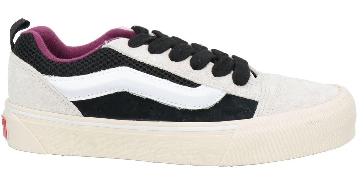 Vans Ultracush Sneakers Leather, Textile Fibers in Black | Lyst