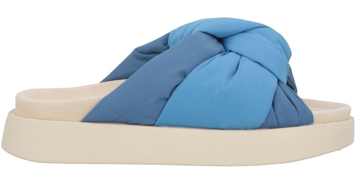 Inuikii Azure Sandals Textile Fibers in Blue | Lyst