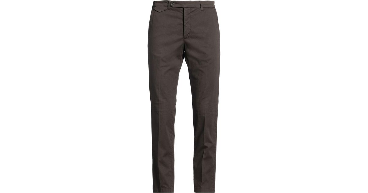 Paoloni Pants in Gray for Men | Lyst