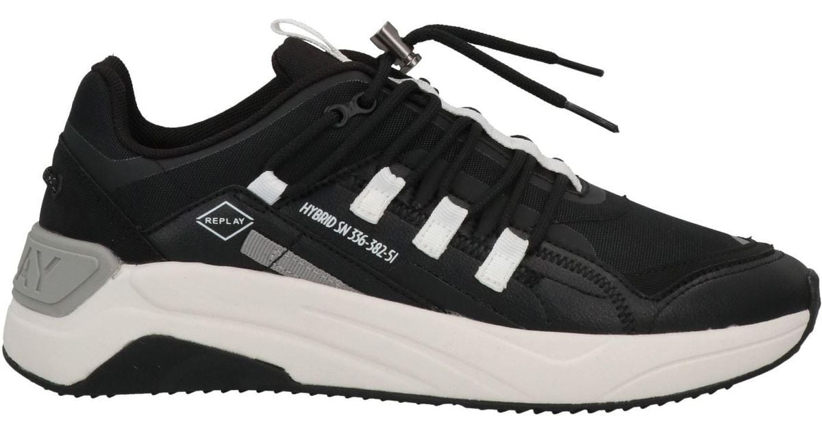 Replay Sneakers in Black for Men | Lyst