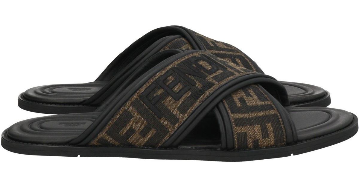 Santoni Sandals in Black | Lyst
