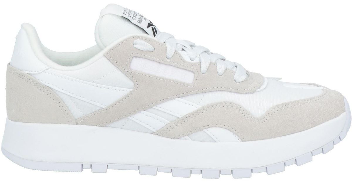 MM6 MAISON MARGIELA X SALOMON Sneakers Leather, Textile Fibers in White ...