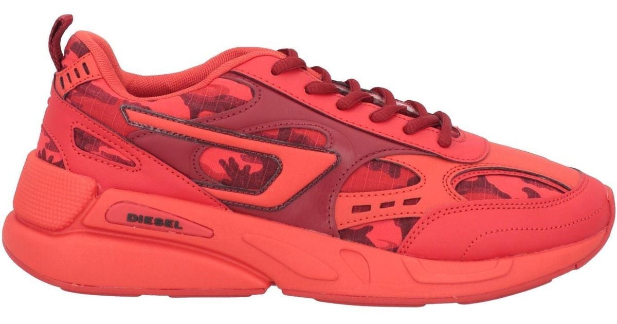 DIESEL Trainers in Red for Men | Lyst