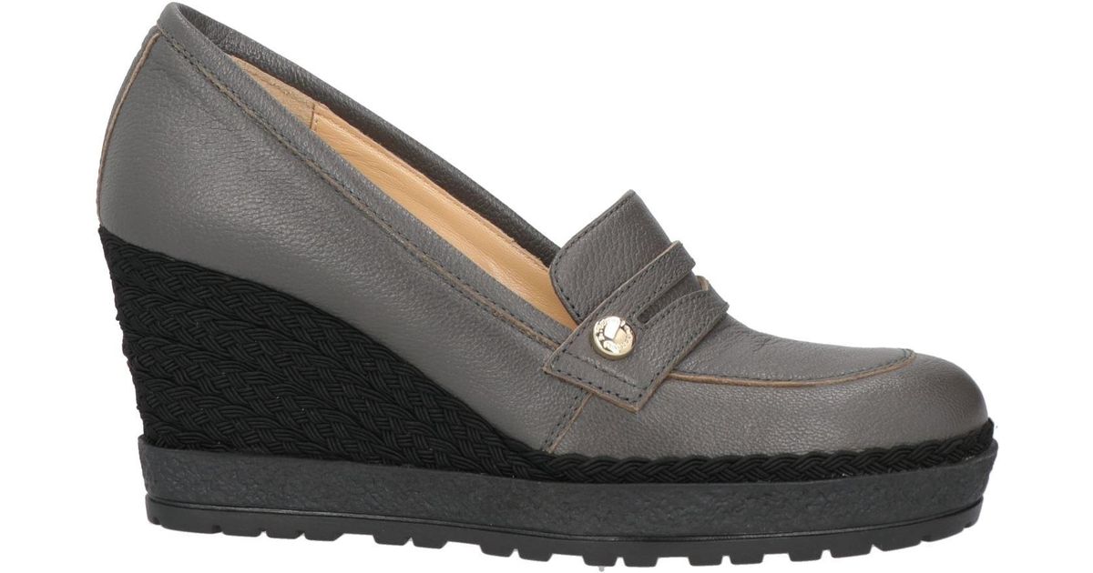 A.Testoni Loafer in Gray | Lyst