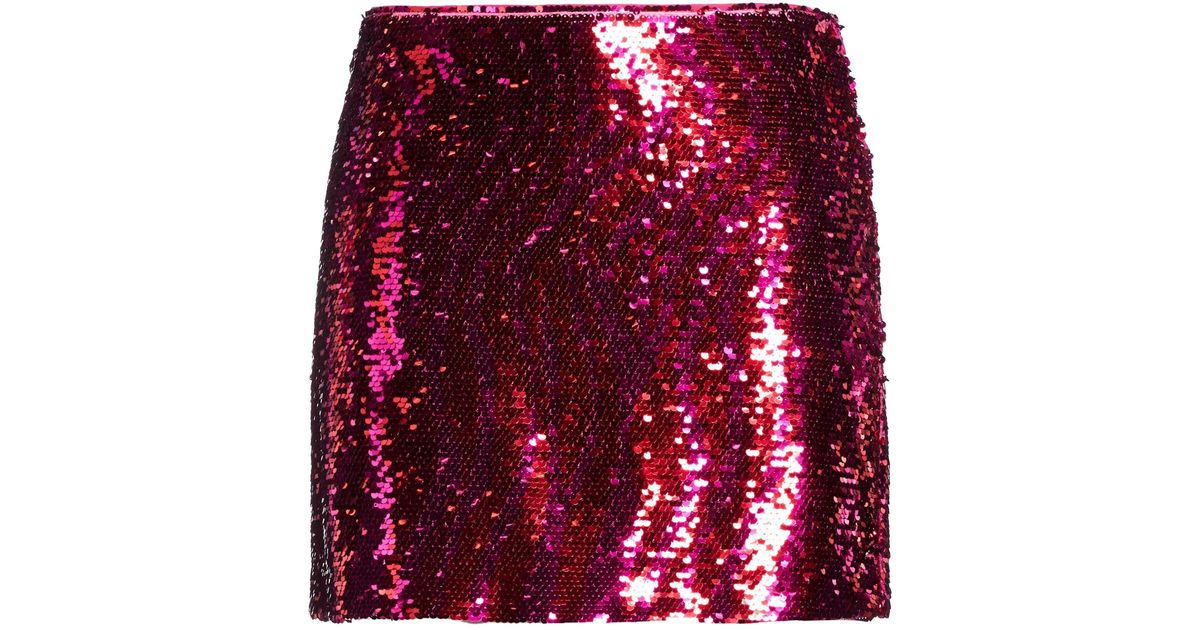 Chiara Ferragni Mini Skirts in Red | Lyst UK