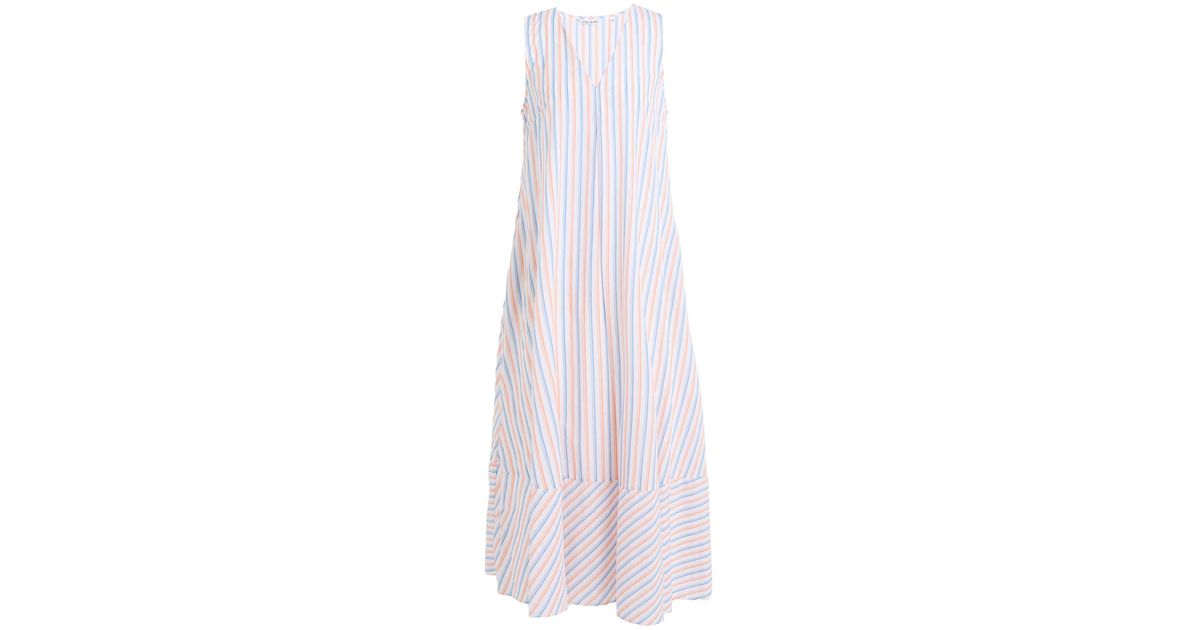 Caliban Maxi Dress Cotton in White | Lyst UK