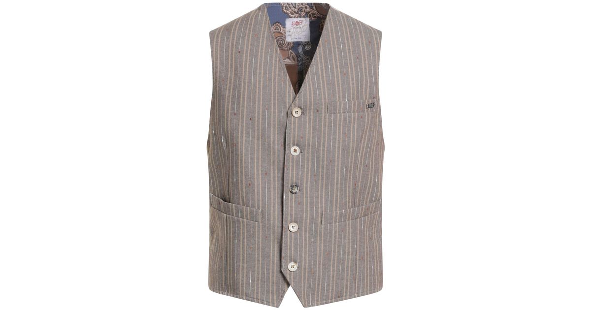 Bob Tailored Vests in Gray for Men | Lyst