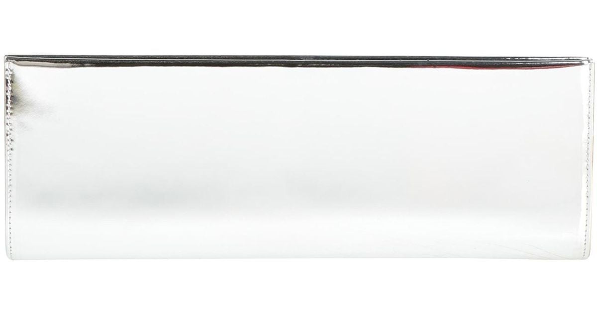 Theory Handbag Leather in White | Lyst