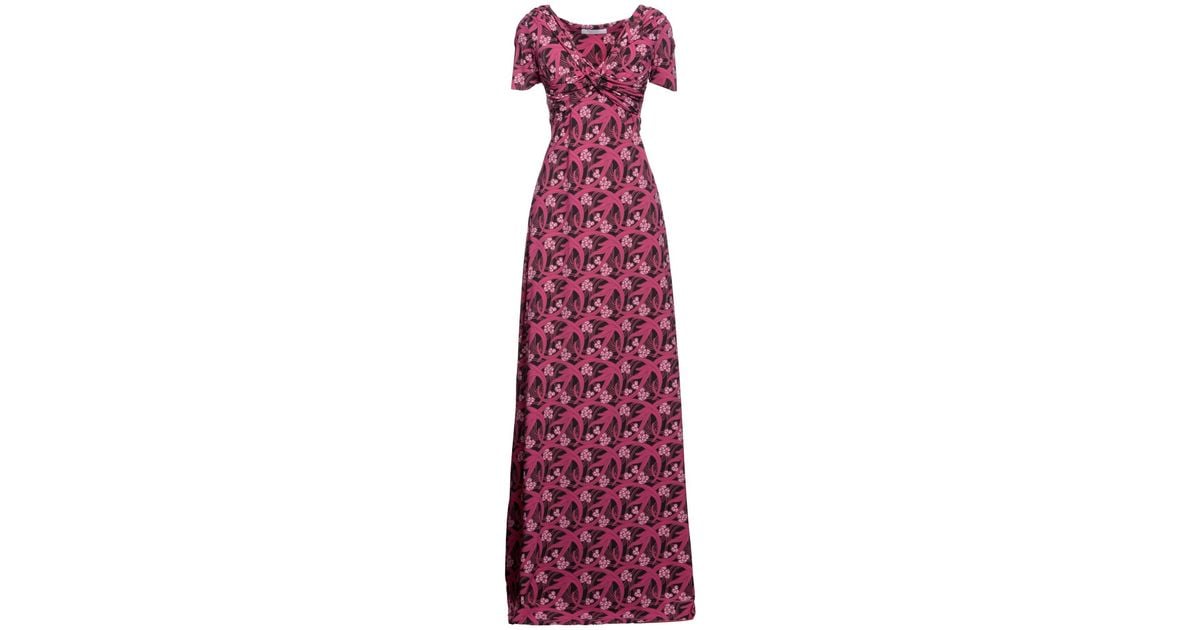 La Petite Robe Di Chiara Boni Maxi Dress in Purple | Lyst UK