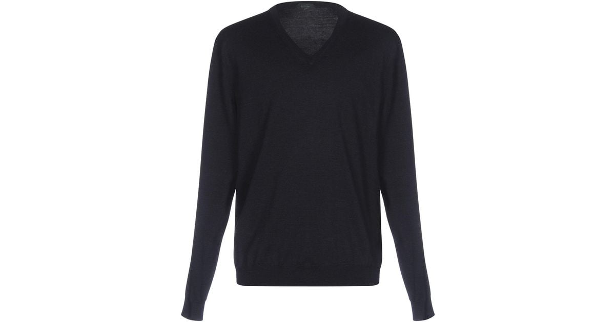 Zanone Sweater in Blue for Men | Lyst