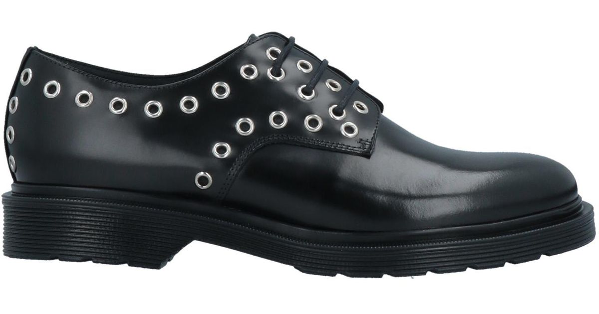 Maje Lace-Up Shoes Soft Leather in Black | Lyst