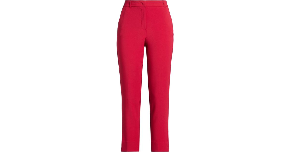 Rebel Queen Pants in Red | Lyst UK